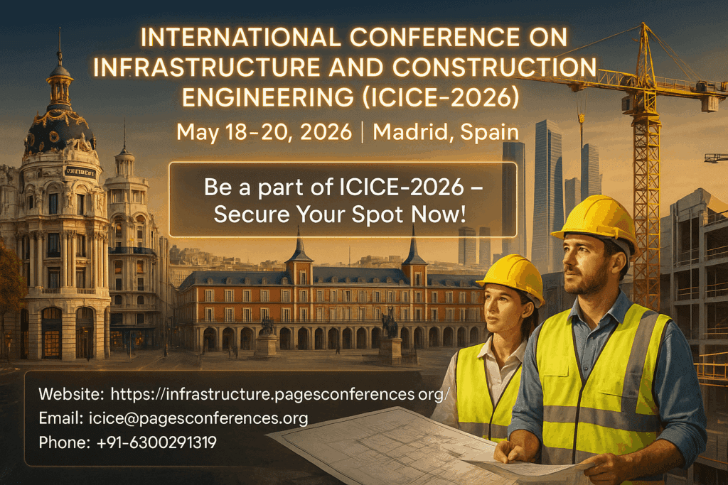 International Conference on Infrastructure and Construction Engineering ...